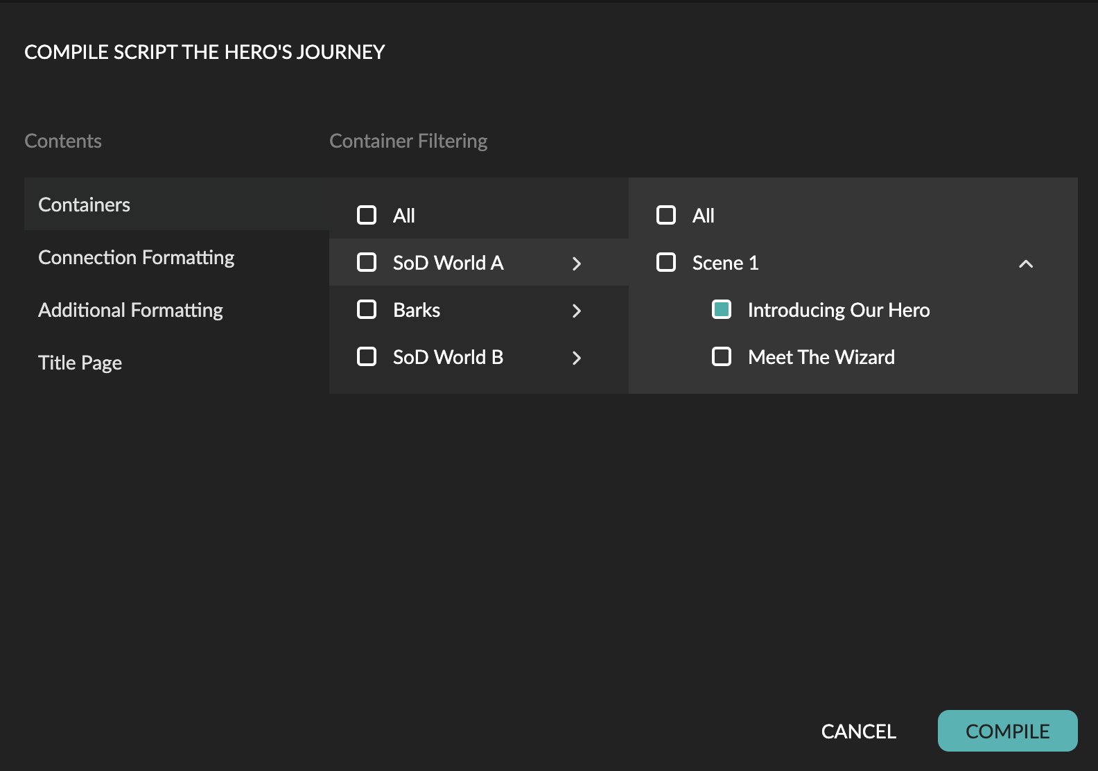 Printing Your Script and Character Sides – Celtx Gem